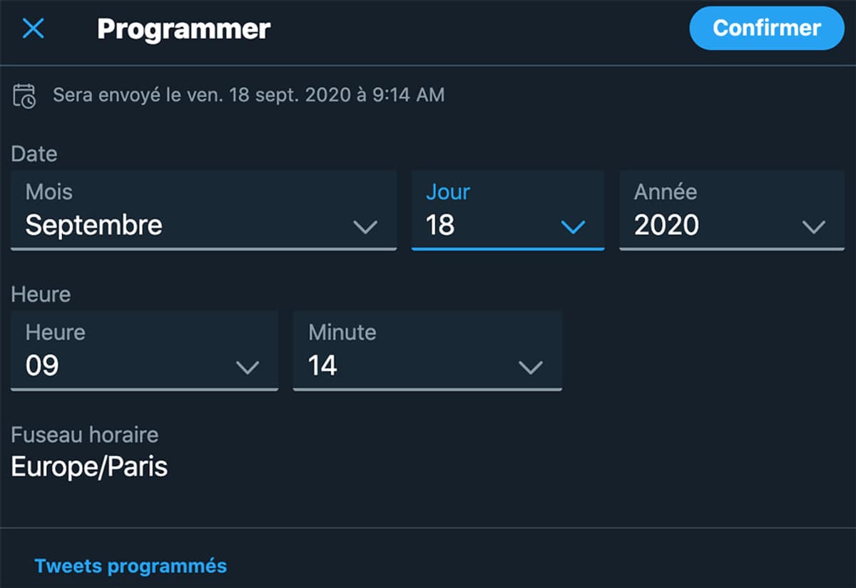 Twitter permet désormais de programmer ses tweets: voici comment faire