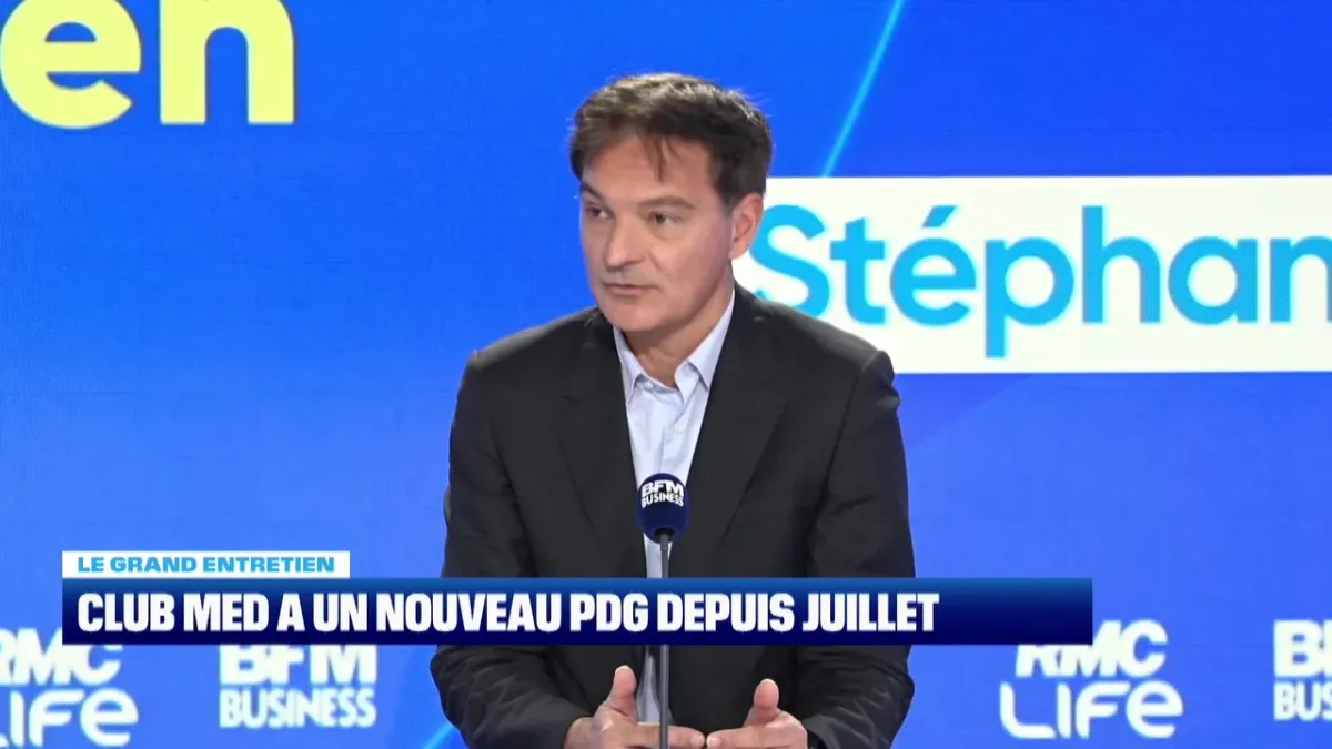 Le Grand entretien : Club Med a un nouveau PDG depuis juillet - 17/12