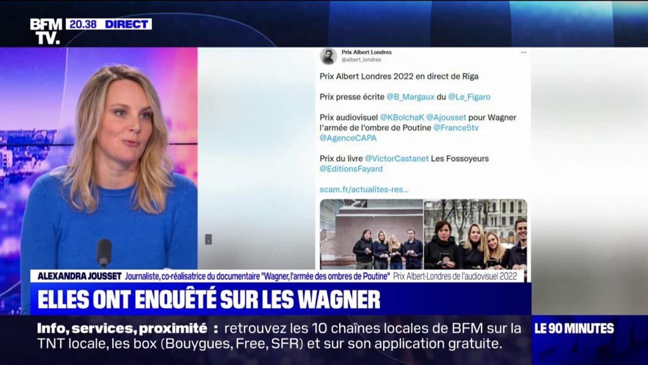 "C'était notre rêve, c'était le graal": Alexandra Jousset, journaliste ...