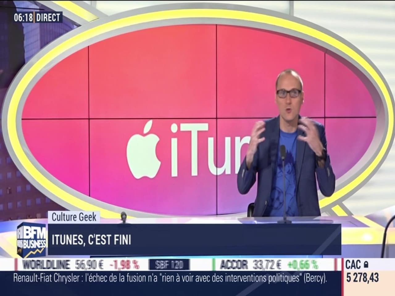 Anthony Morel: iTunes, c'est fini - 07/06