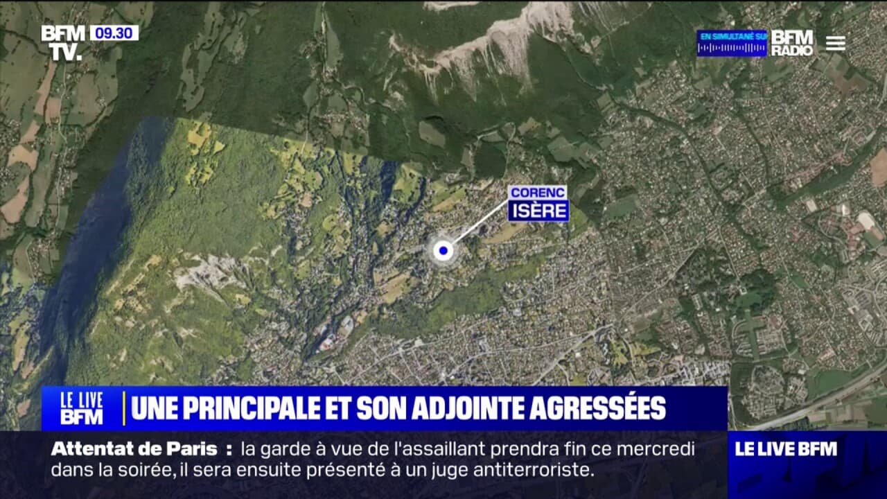 Isère: deux frères placés en garde à vue après l'agression d'une principale, de son adjointe et ...