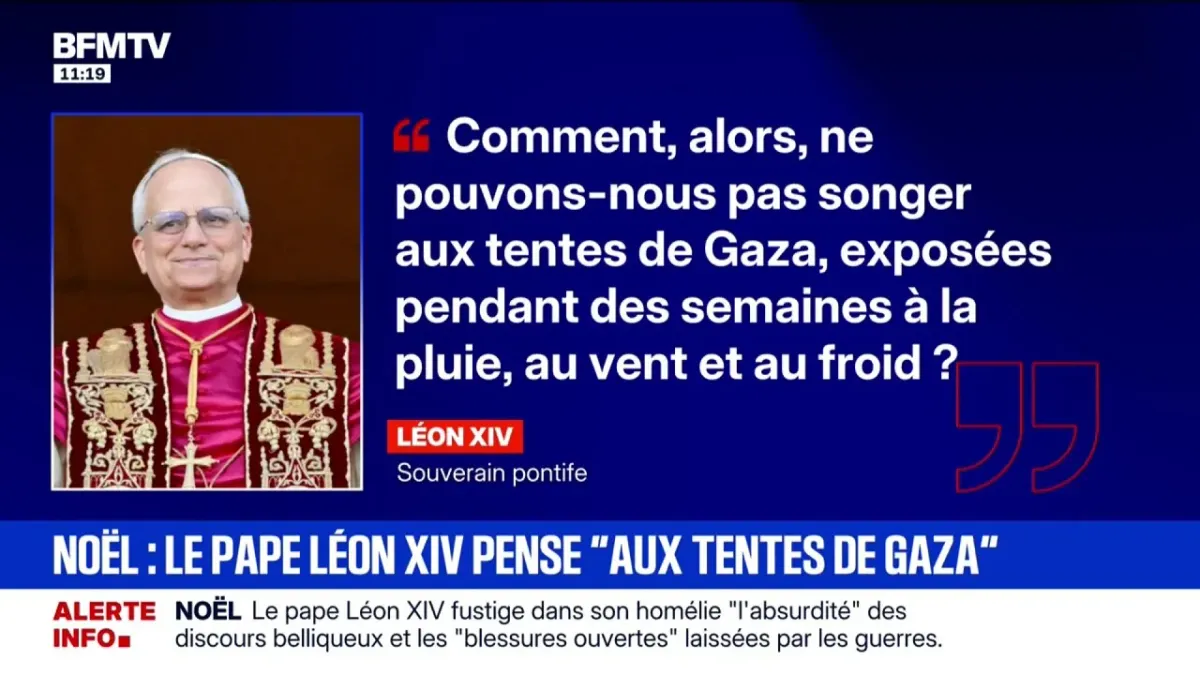 Le pape Léon XIV s'inquiète des "blessures ouvertes" laissées par les ...