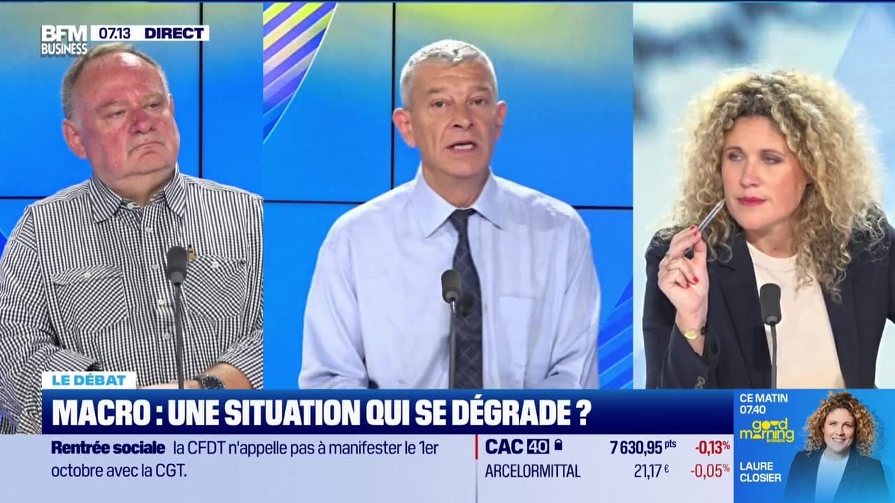 Nicolas Doze face à Jean-Marc Daniel : Macro, une situation qui se ...