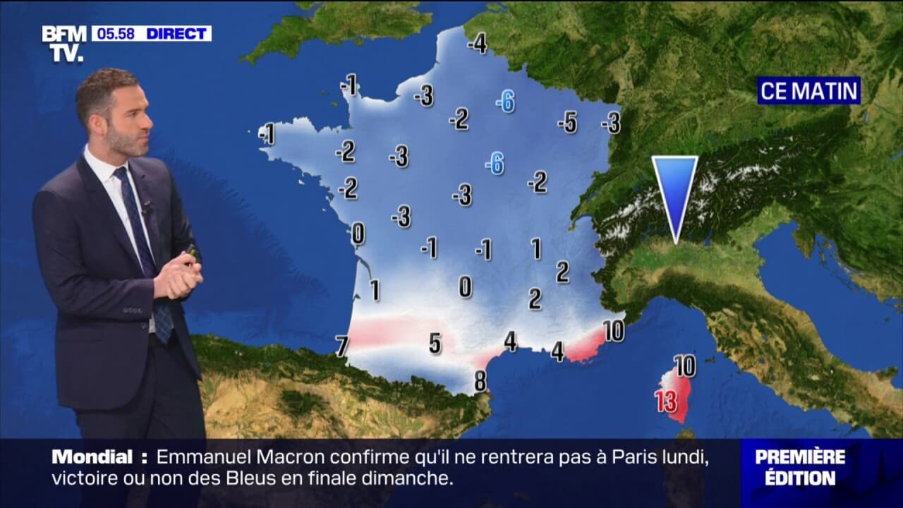 Temps sec et froid au Nord, quelques pluies attendues dans le Sud ce ...