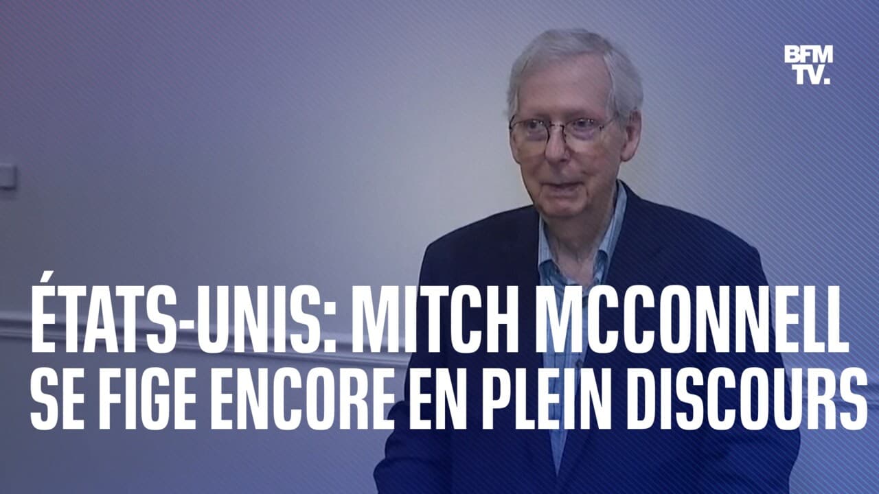 États-Unis: le chef des républicains au Sénat se fige à nouveau en ...
