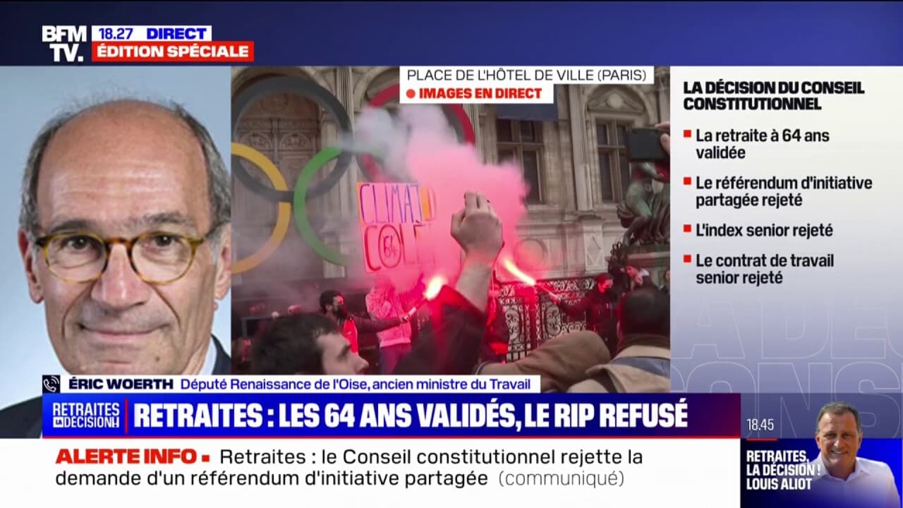 Éric Woerth, député Renaissance: "C'est la fin du chemin démocratique ...