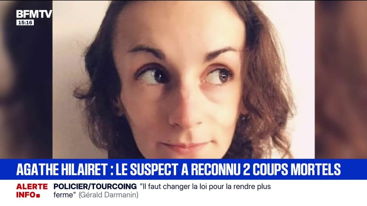 Mort d'Agathe Hilairet: le suspect a reconnu avoir porté deux coups ...