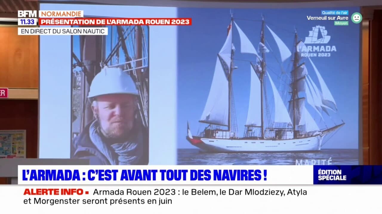 L'Armada Rouen 2023 : un "événement exceptionnel" pour les commandants ...