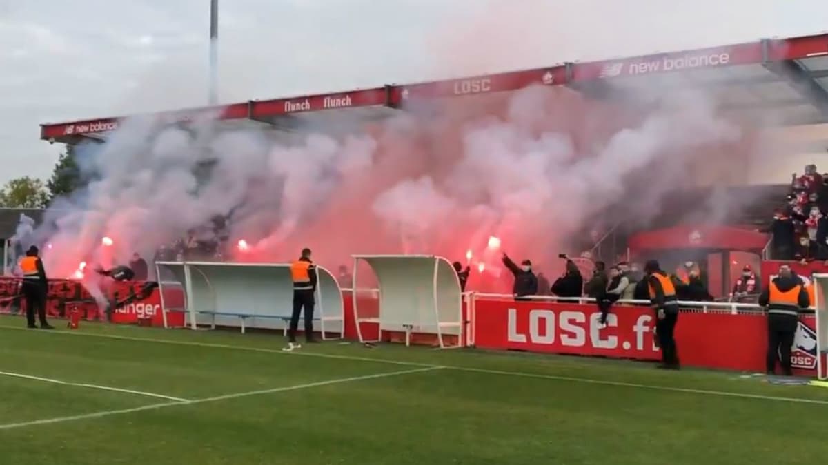 L'énorme ambiance à l’entraînement du Losc avant le derby contre Lens
