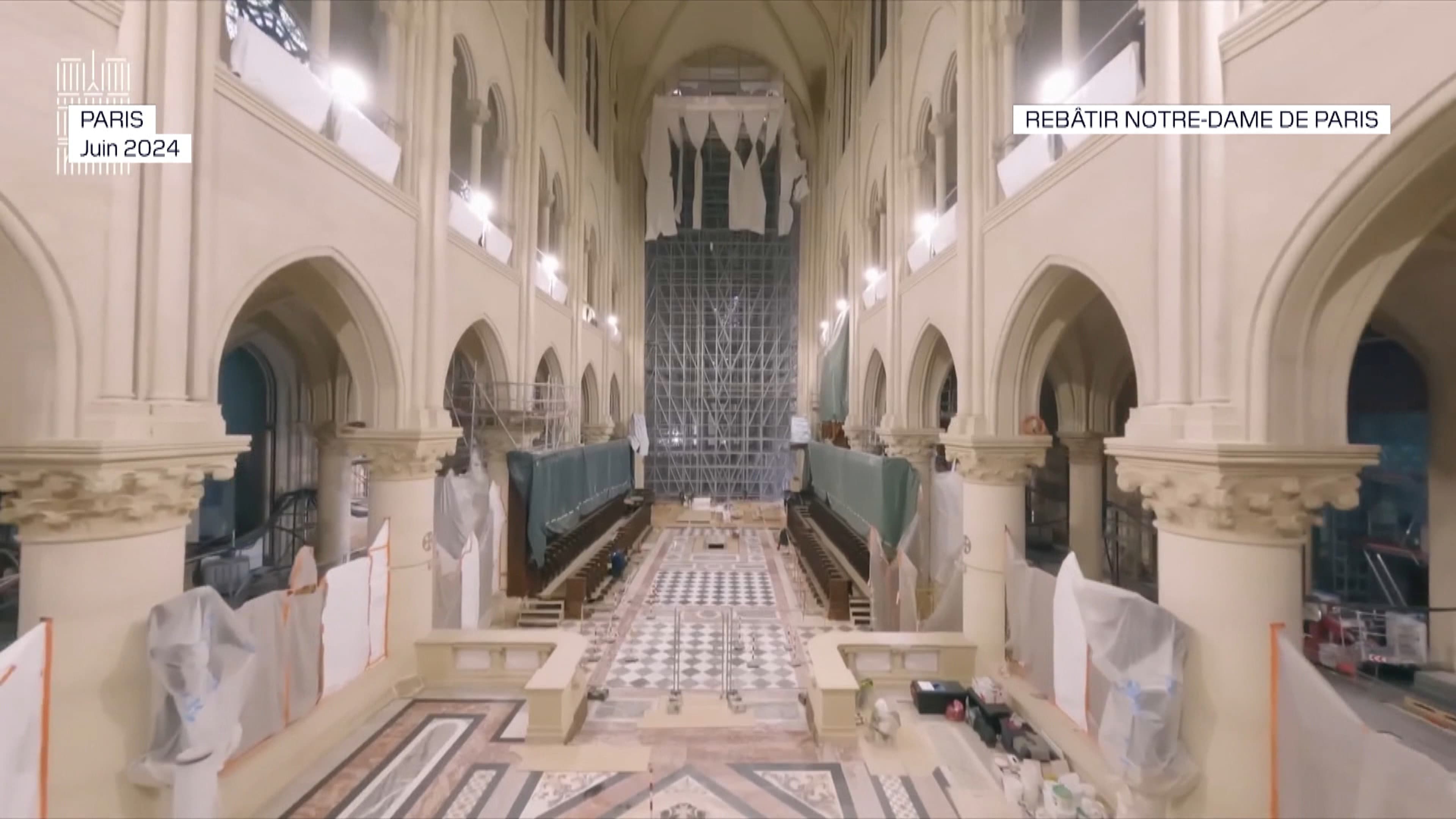 Notre-Dame de Paris: Emmanuel Macron salue le "plus beau chantier du ...