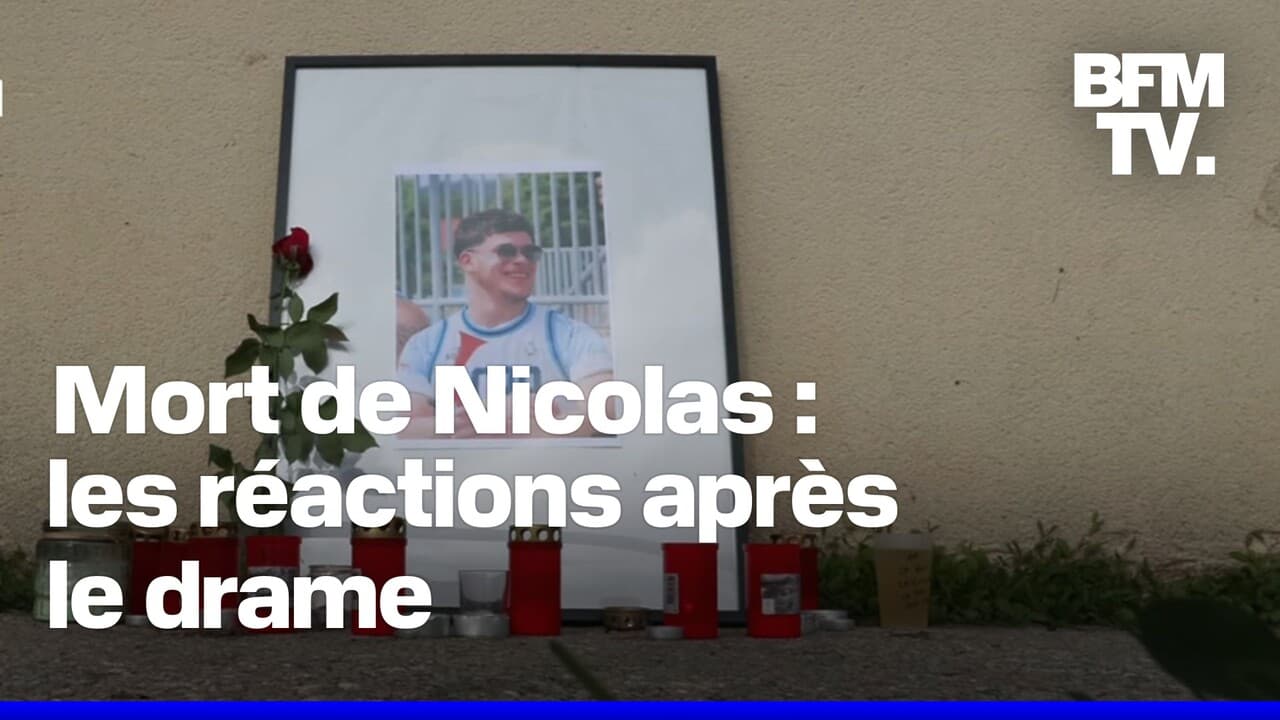 Mort de Nicolas : les réactions après le drame