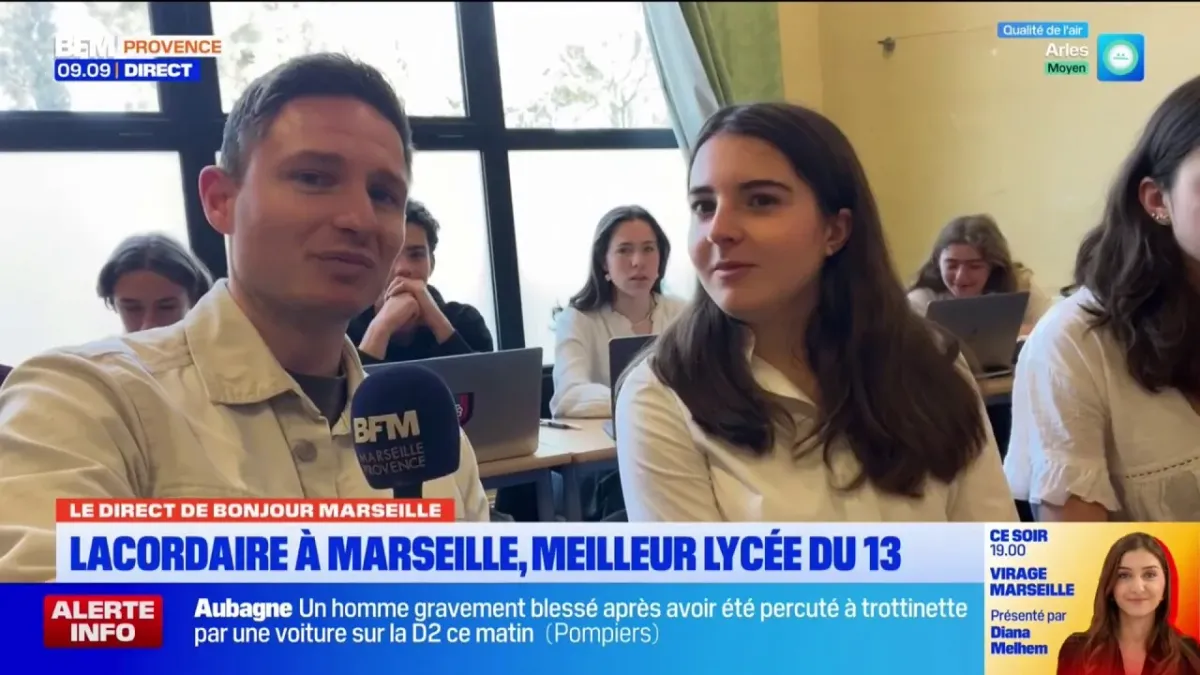 Marseille : le lycée Lacordaire, couronné meilleur lycée des Bouches-du ...