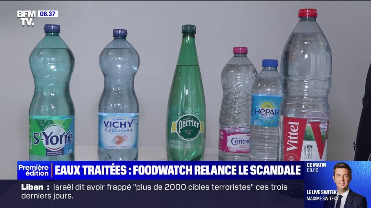 Eaux minérales traitées: Foodwatch dépose deux nouvelles plaintes ...