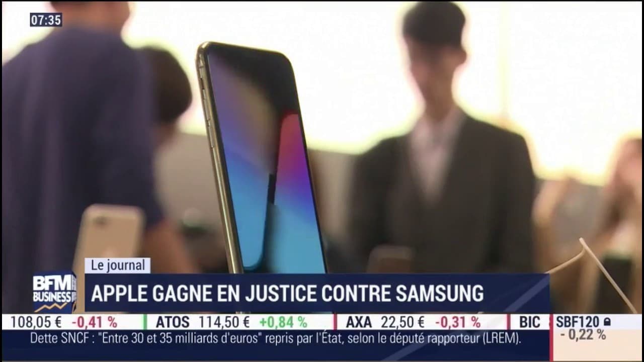 Violation de brevet: Apple gagne son match contre Samsung