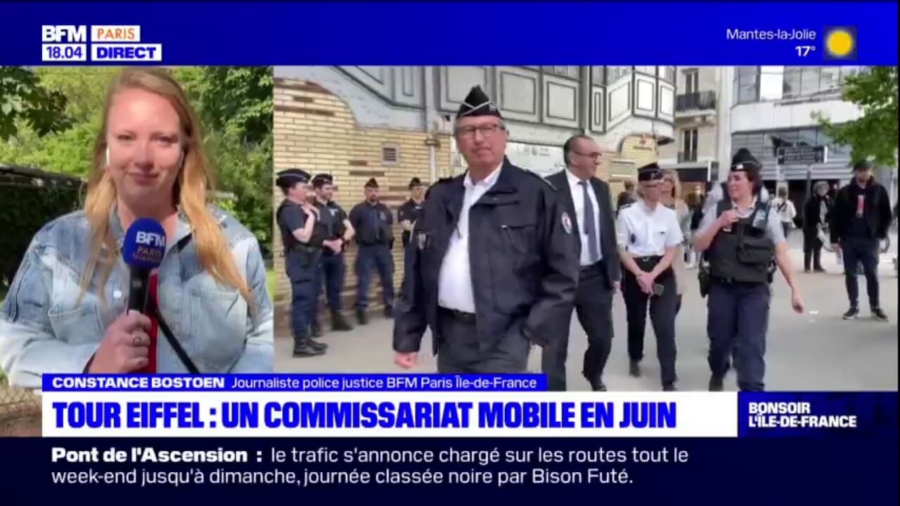 Paris: un commissariat mobile prochainement installé au pied de la tour ...