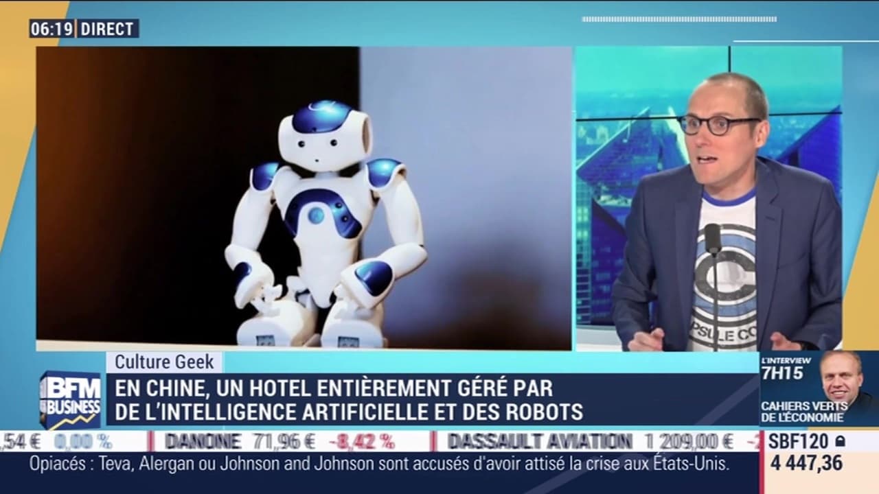 En Chine, un hotel entièrement géré par de l'intelligence artificielle et des robots - Culture ...