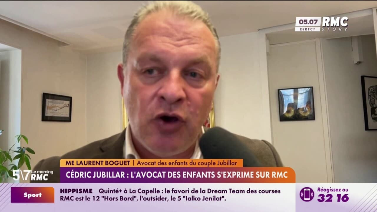 Cédric Jubilar : l'avocat des enfants s'exprime sur RMC
