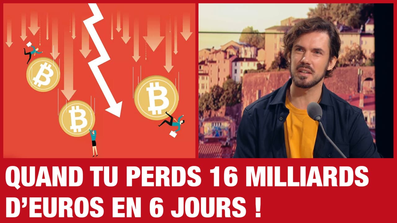 C'est tous les jours Demanche - Le bitcoin en chute libre