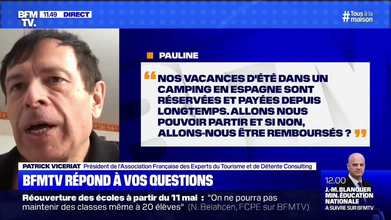 Nous avons réservé nos vacances d'été dans un camping en Espagne ...