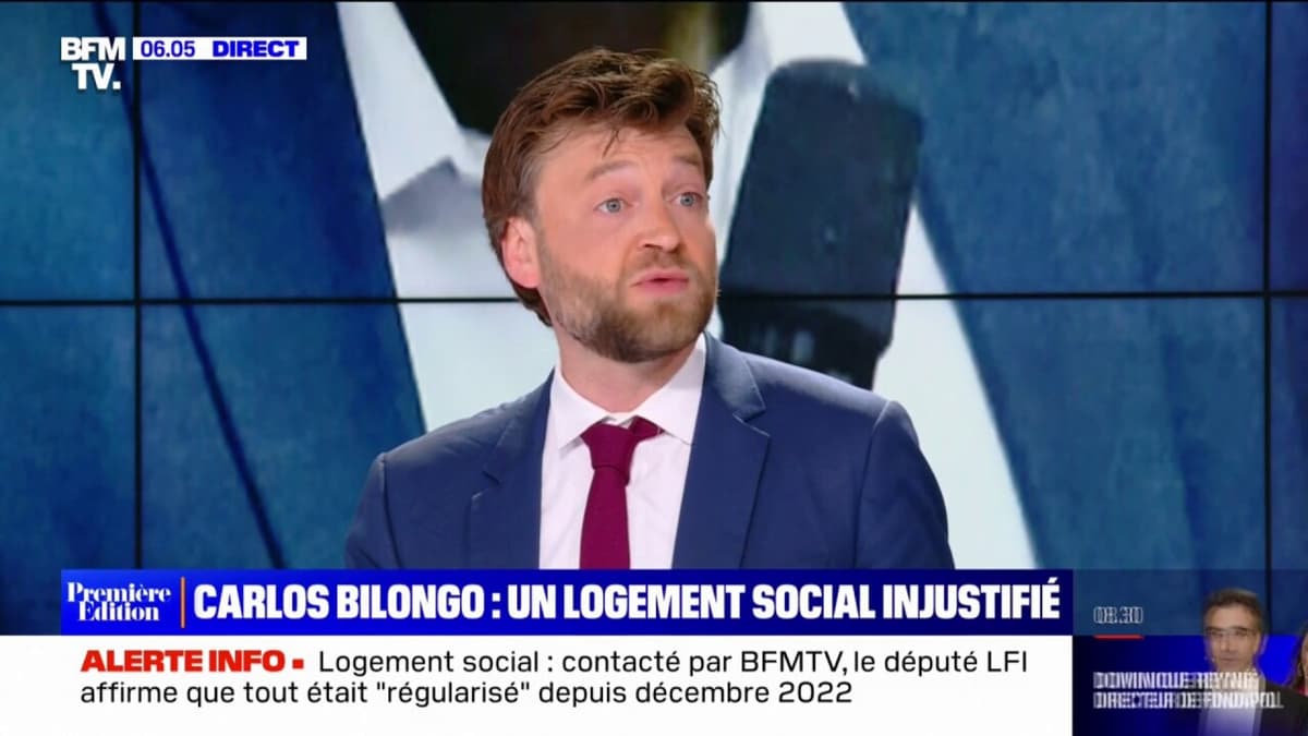 Le député LFI Carlos Martens Bilongo a bénéficié d'un logement social ...