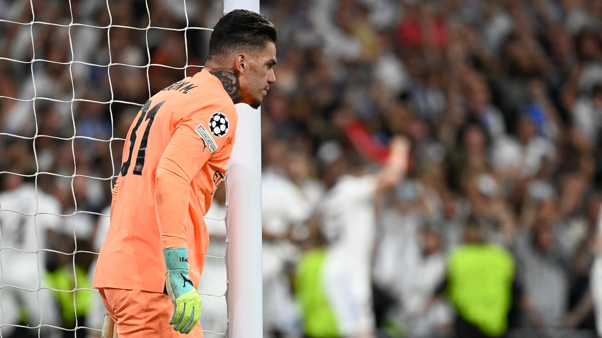 Real-City: les deux parades énormes d'Ederson, qui écœure Benzema et ...