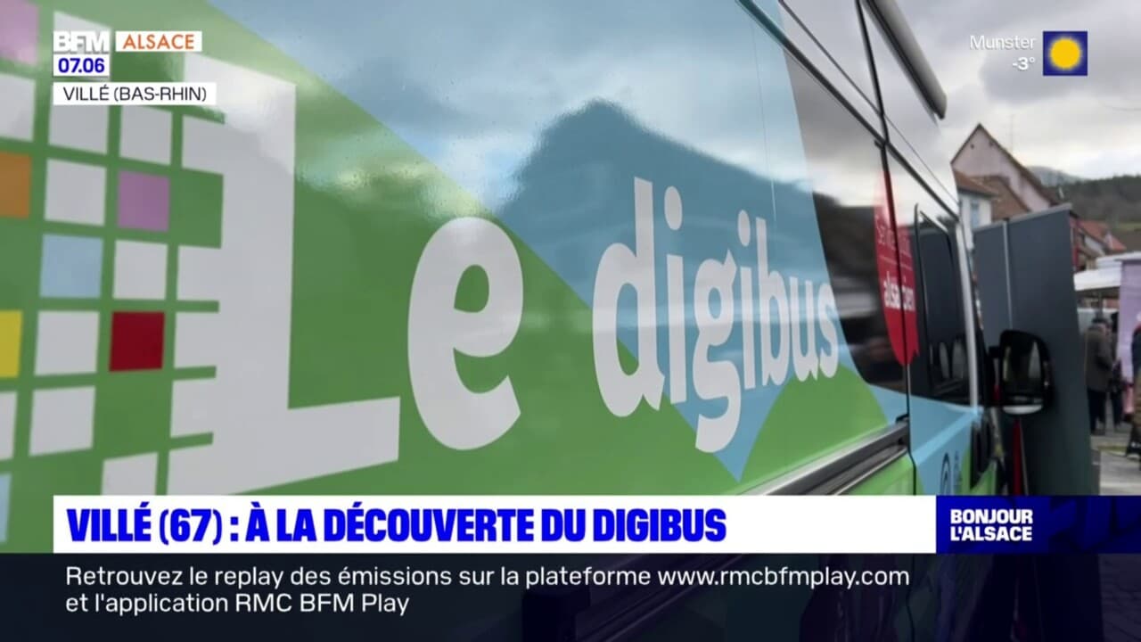 Fracture numérique: un Digibus lancé à Villé pour aider les habitants à ...