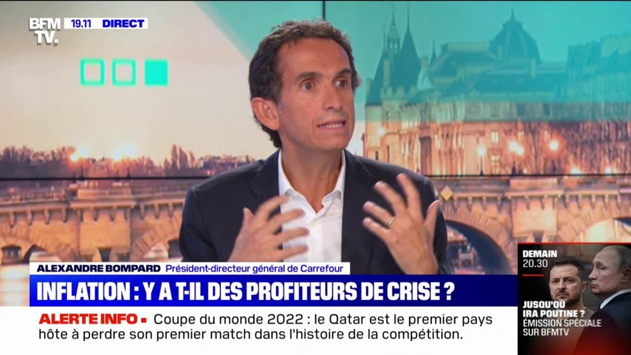 Alexandre Bompard, PDG de Carrefour: "Il n'y a pas de gagnant de l ...