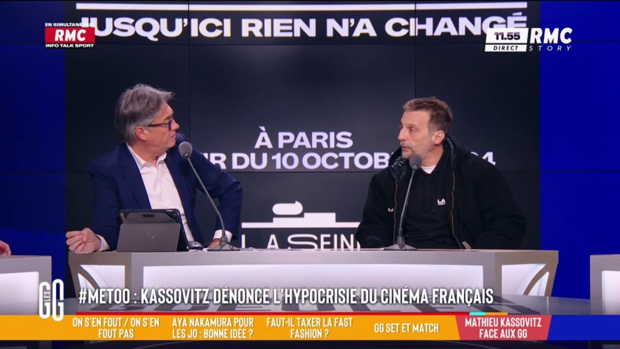 Mathieu Kassovitz: "J'apprends à mes filles à taper si elles se font mettre une main aux fesses"