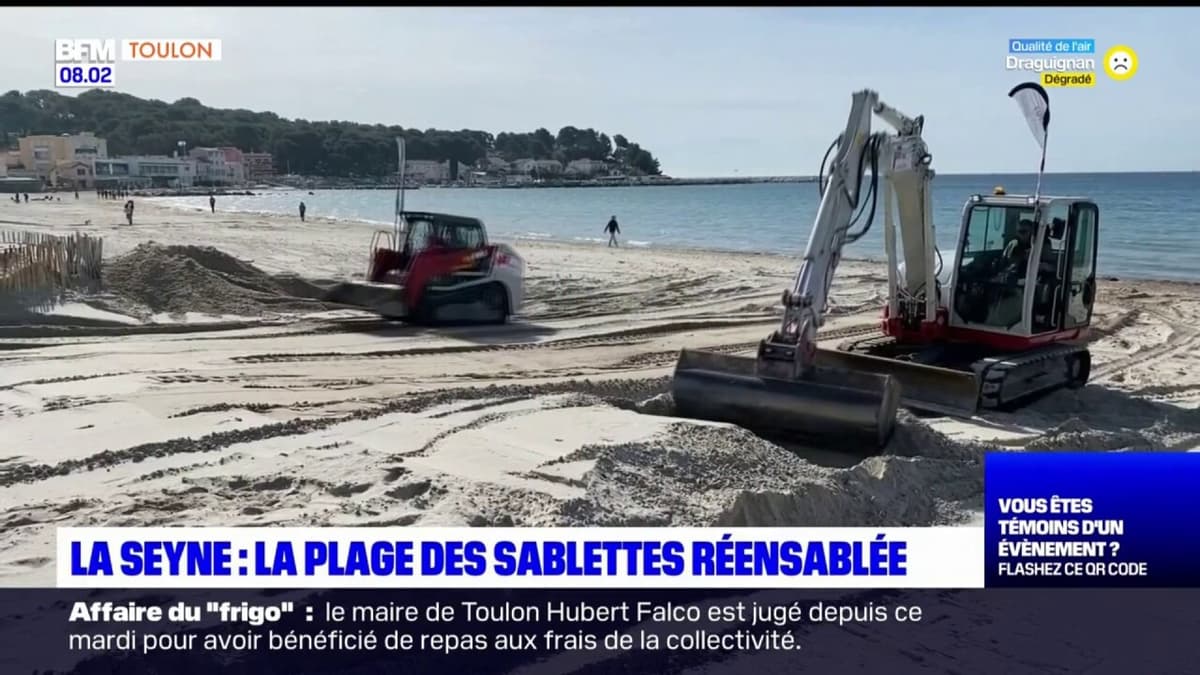 La Seyne-sur-Mer: la plage des Sablettes fermée le matin en raison d'un ...
