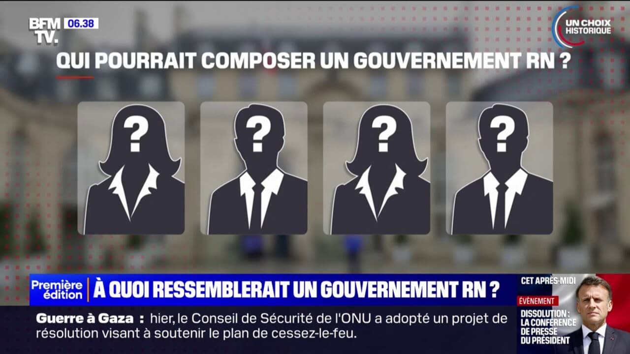 À quoi pourrait ressembler un gouvernement RN?