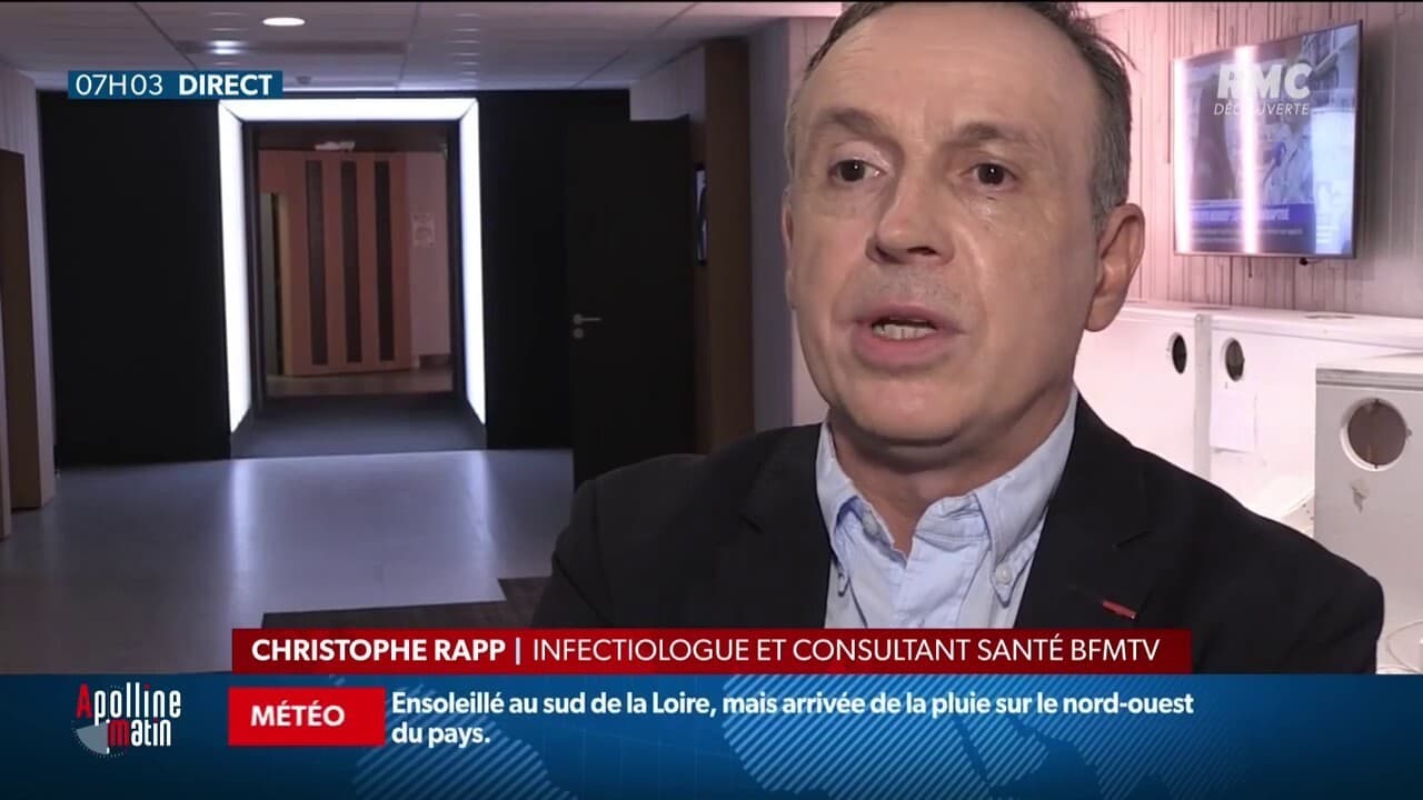 Covid-19: selon Christophe Rapp, infectiologue, le nombre de cas ...