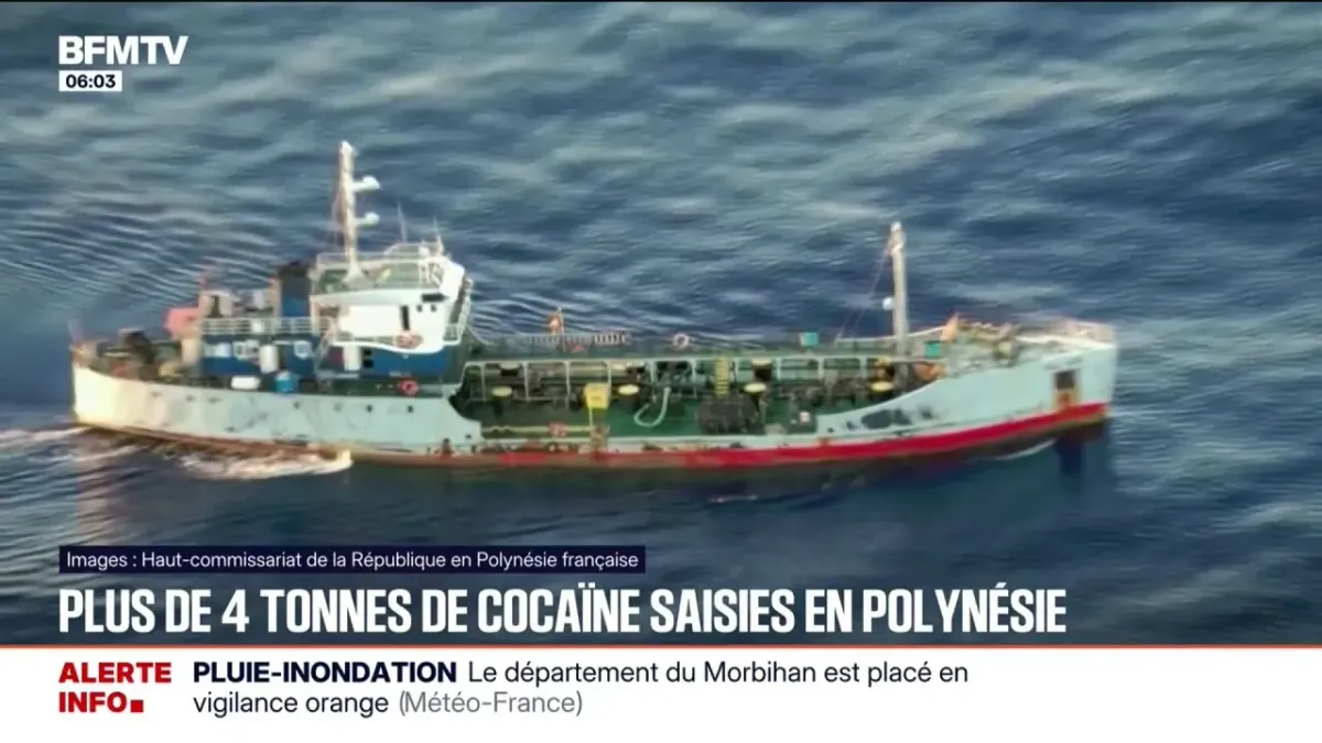 Narcotrafic: plus de quatre tonnes de cocaïne saisies en Polynésie ...