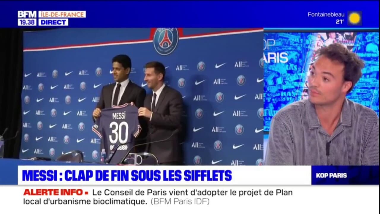 PSG: clap de fin sous les sifflets pour Lionel Messi
