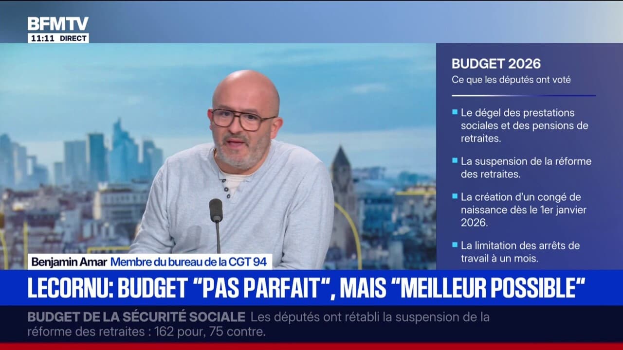 Réforme des retraites: "Ce n'est pas une suspension", estime Benjamin ...