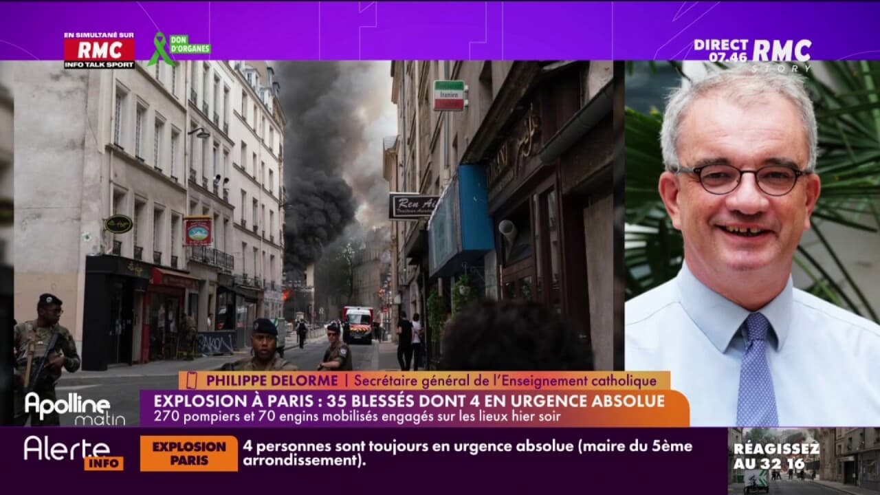 Philippe Delorme : "Un de mes collaborateurs a été blessé"