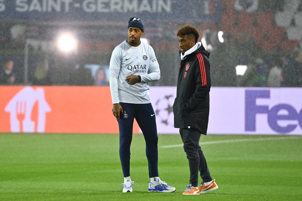 PSG-Bayern: la grosse faute de Kimpembe sur son pote Coman, touché à la ...