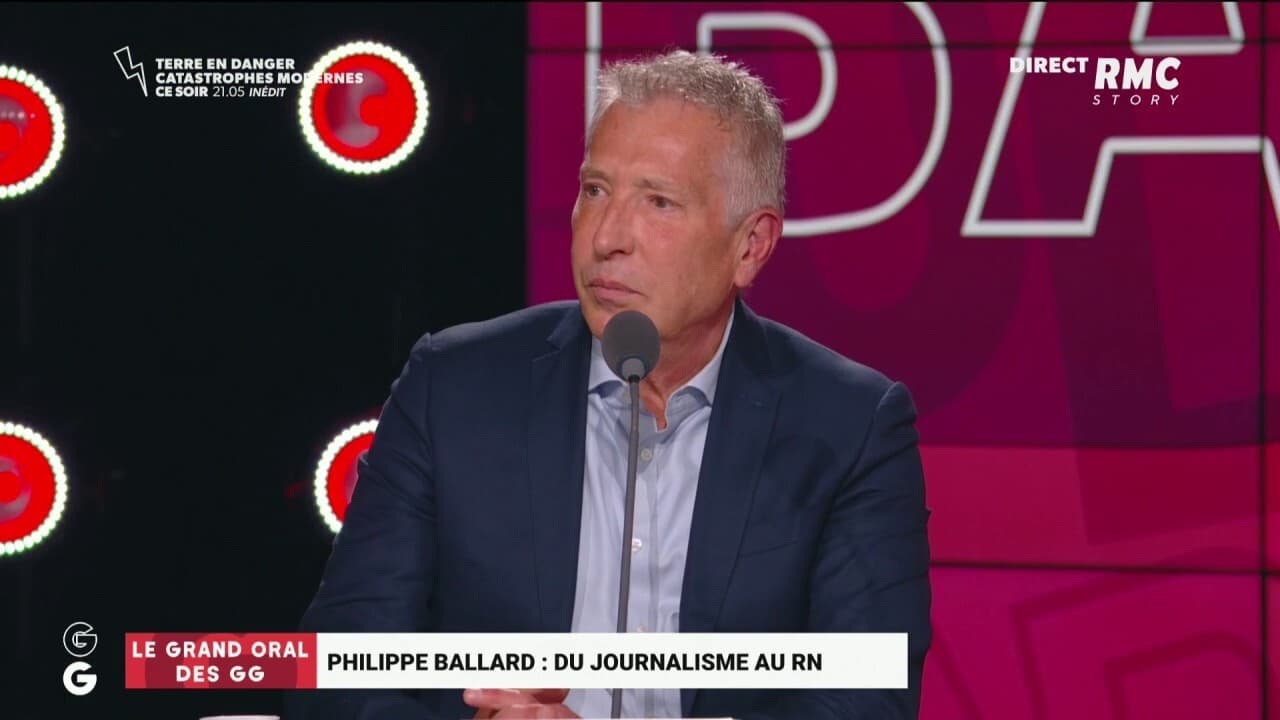 Philippe Ballard, ex-journaliste et tête de liste RN à Paris, favorable ...