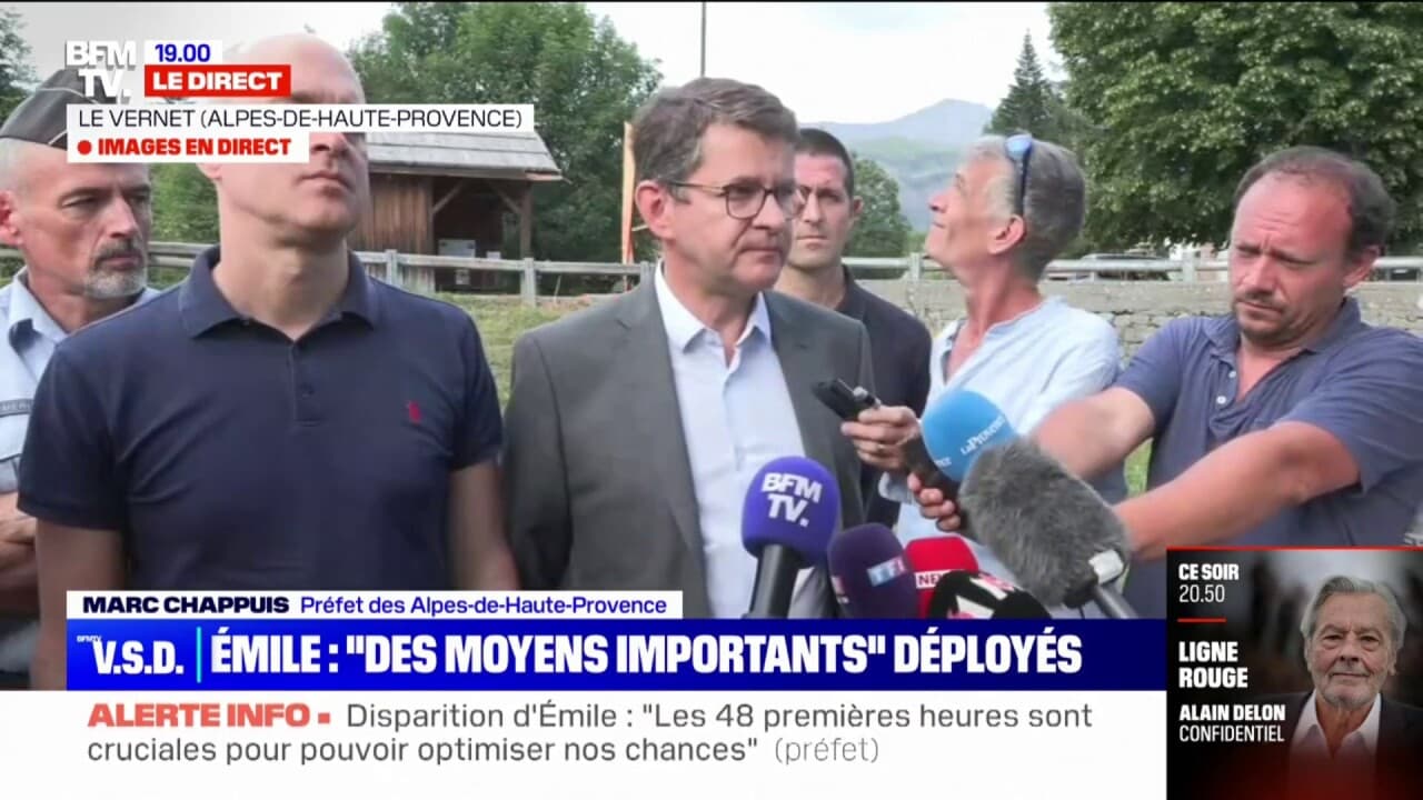Disparition d'Emile: "Les 48 heures sont cruciales" pour pouvoir le ...
