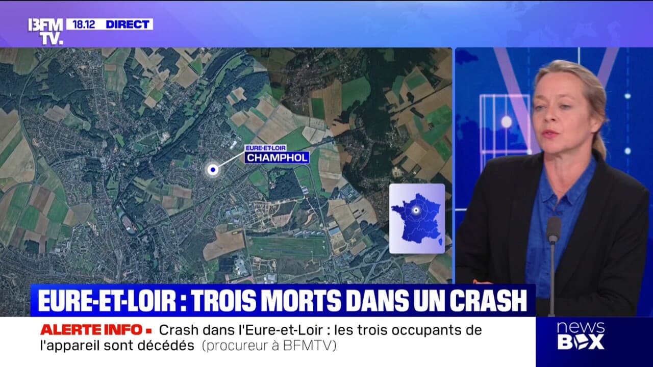 Trois morts après le crash d'un avion de tourisme près de Chartres ...