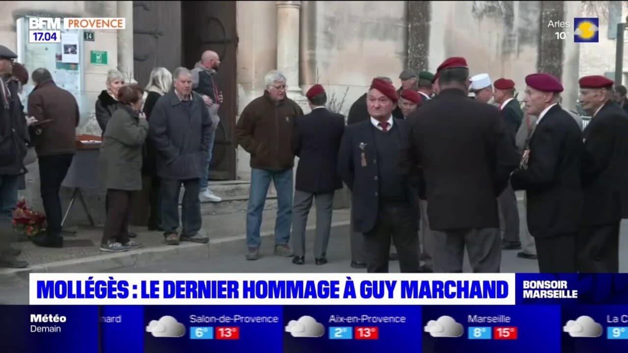 Mollégès: un dernier hommage rendu à Guy Marchand