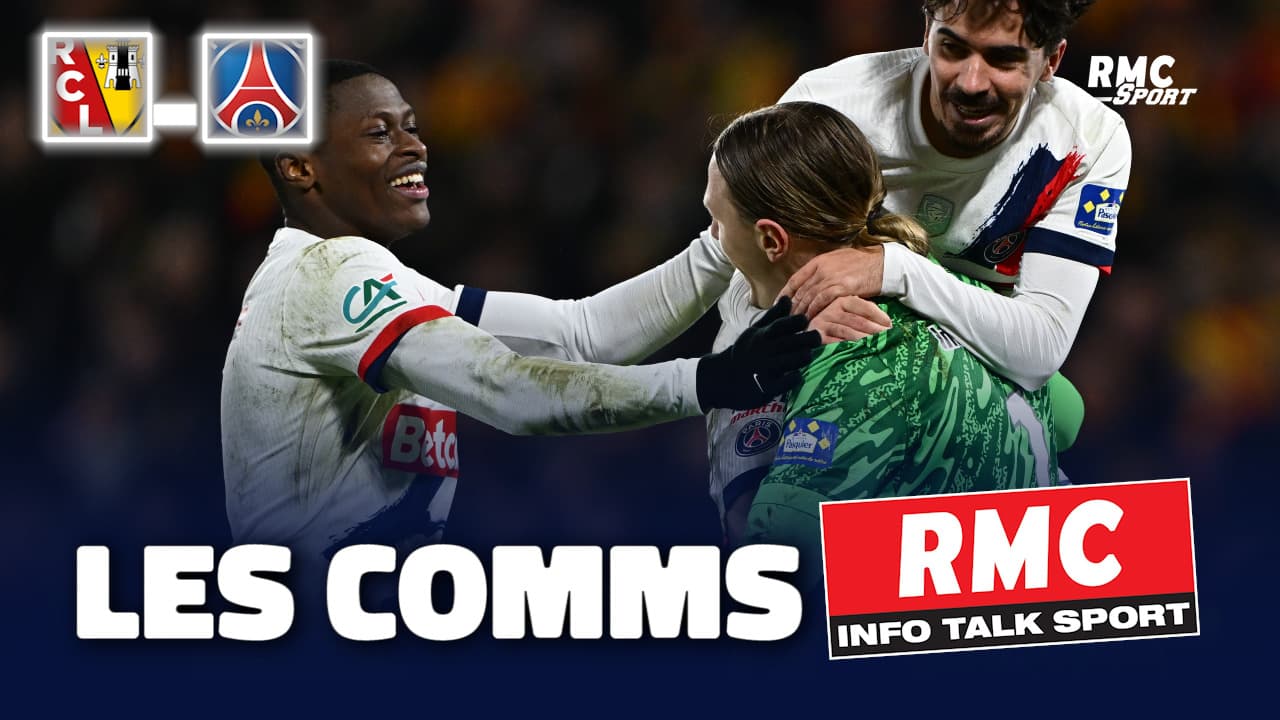 Lens 1-1 (3-4 tab) PSG : Les comms’ RMC de la qualification parisienne au bout du suspense