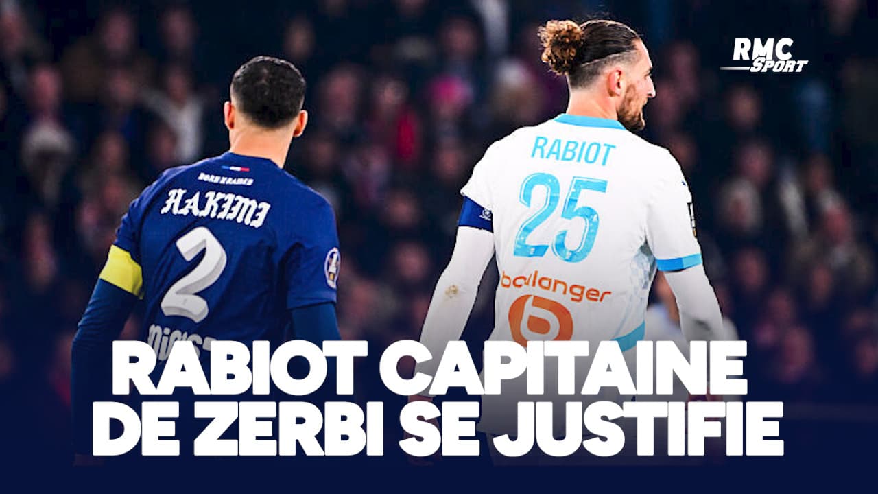 PSG 3-1 OM : De Zerbi justifie son choix de Rabiot capitaine