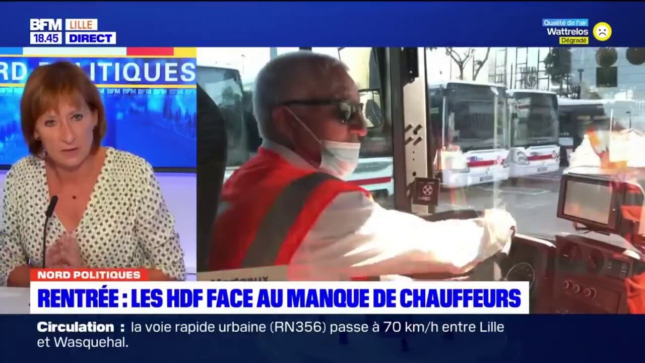 Pénurie de chauffeurs de bus: la rectrice de l'Académie de Lille ...