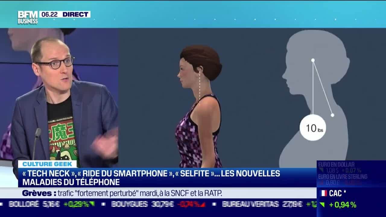 Culture Geek : "Tech neck", "ride du smartphone", "selfite"... les nouvelles maladies du ...