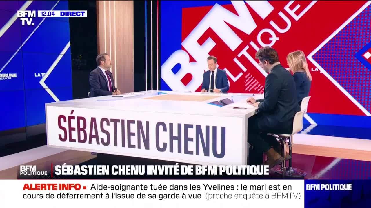 Sébastien Chenu, vice-président du Rassemblement National, est l'invité ...