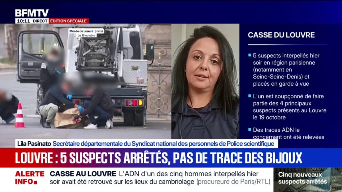 Louvre: le travail de la police a été "déterminant", affirme Lila ...