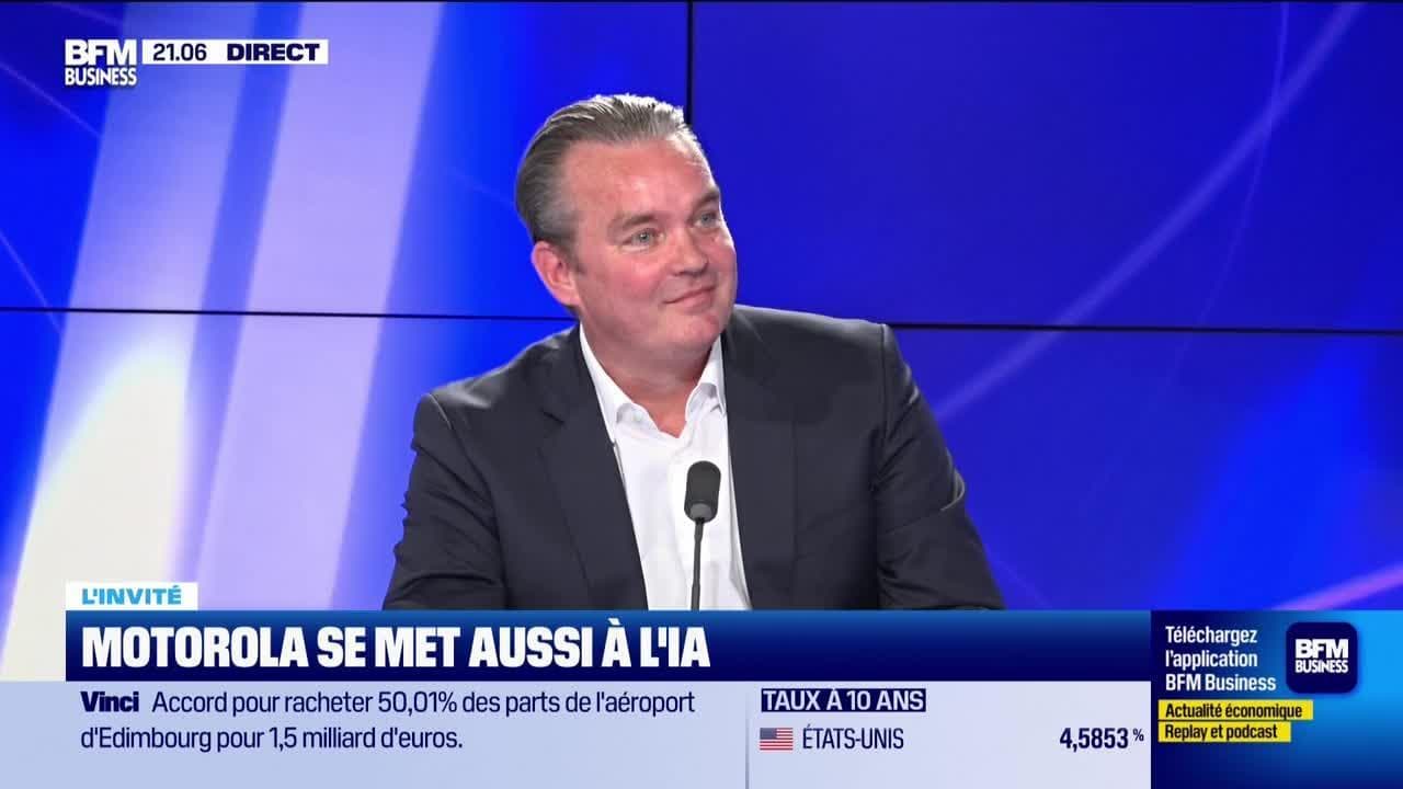 Pierre-Yves Oortmeyer (Motorola France et Benelux) : Motorola sort une nouvelle gamme de Edge ...