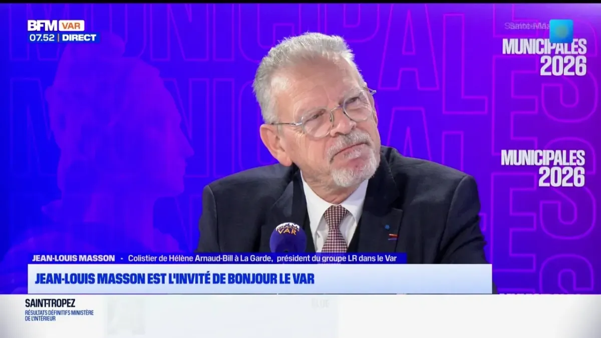 L'invité de Bonjour Var du lundi 16 mars 2026 - Jean-Louis Masson