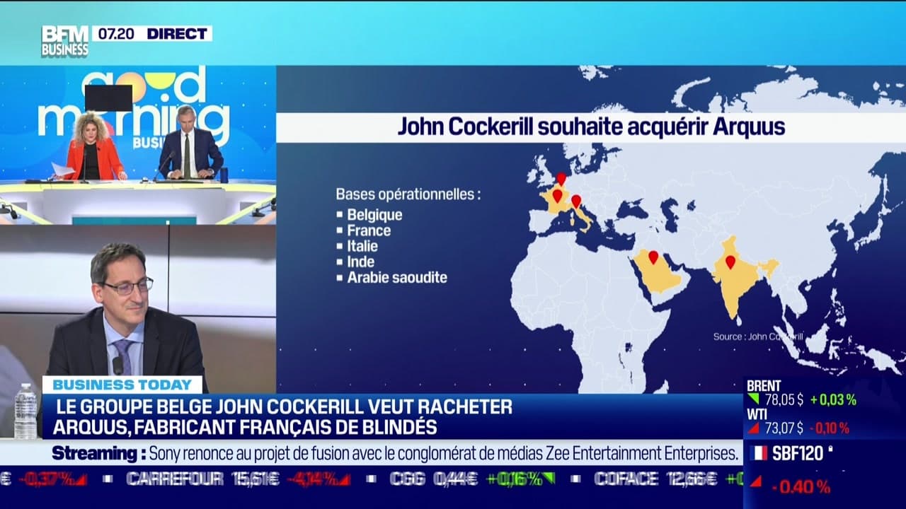 François Michel (John Cockerill) : Le Groupe John Cockerill veut ...