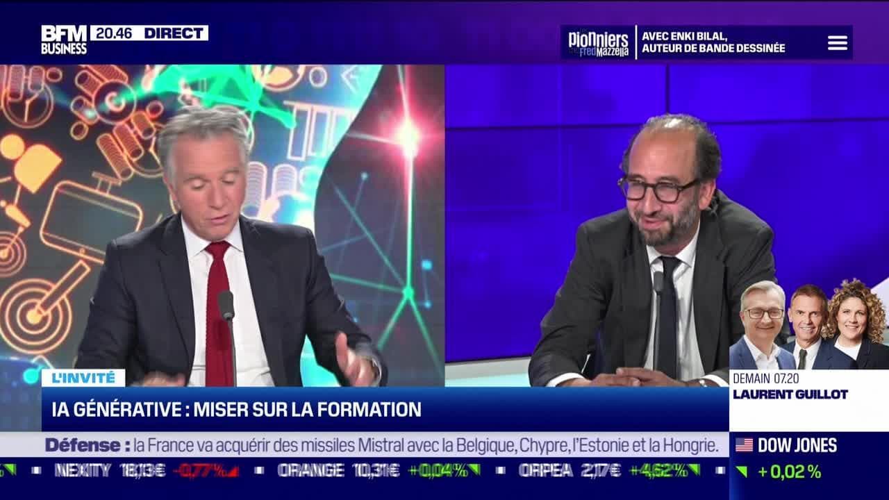 Éric Hazan (McKinsey) : IA Générative, quelles conséquences sur le ...